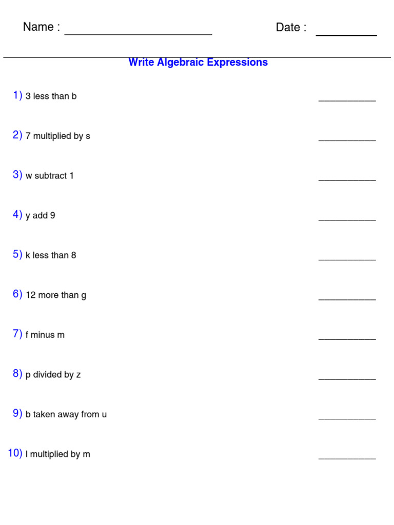 01-05-2025 Year 9 Algebra Lesson 1 Worksheet - Basic | PDF