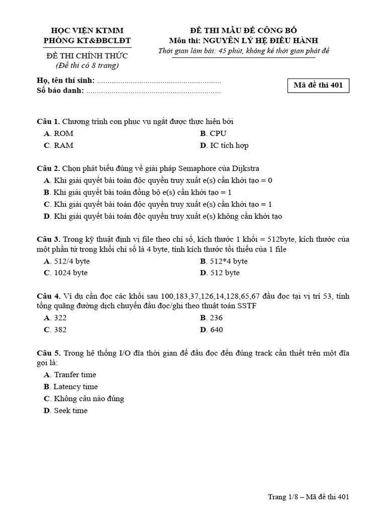 Nguyen Ly He Dieu Hanh | PDF