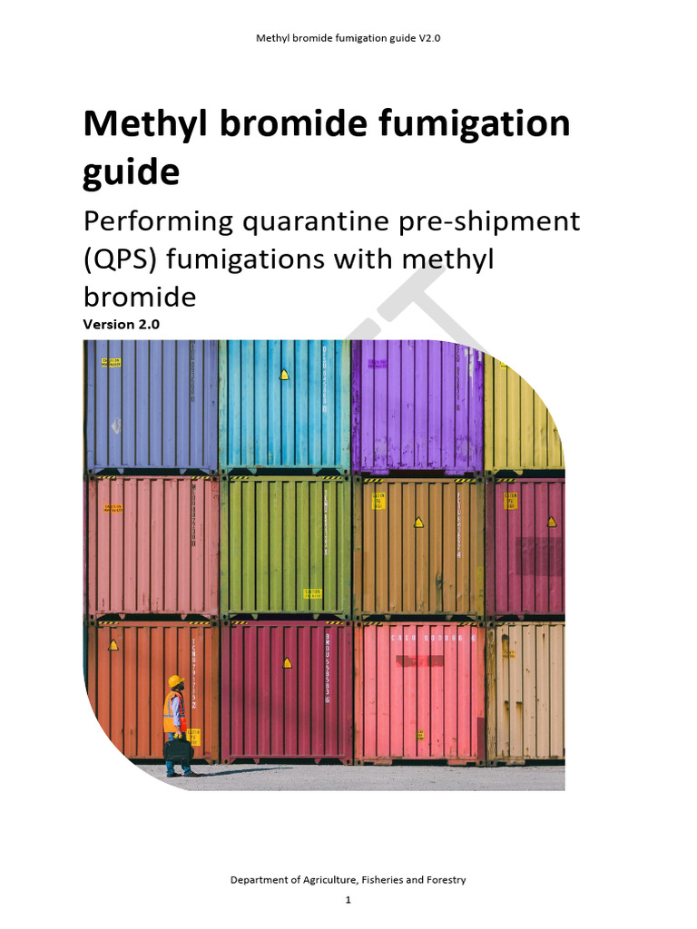 Guide Performing Qps Fumigations Methyl Bromide v2 | PDF