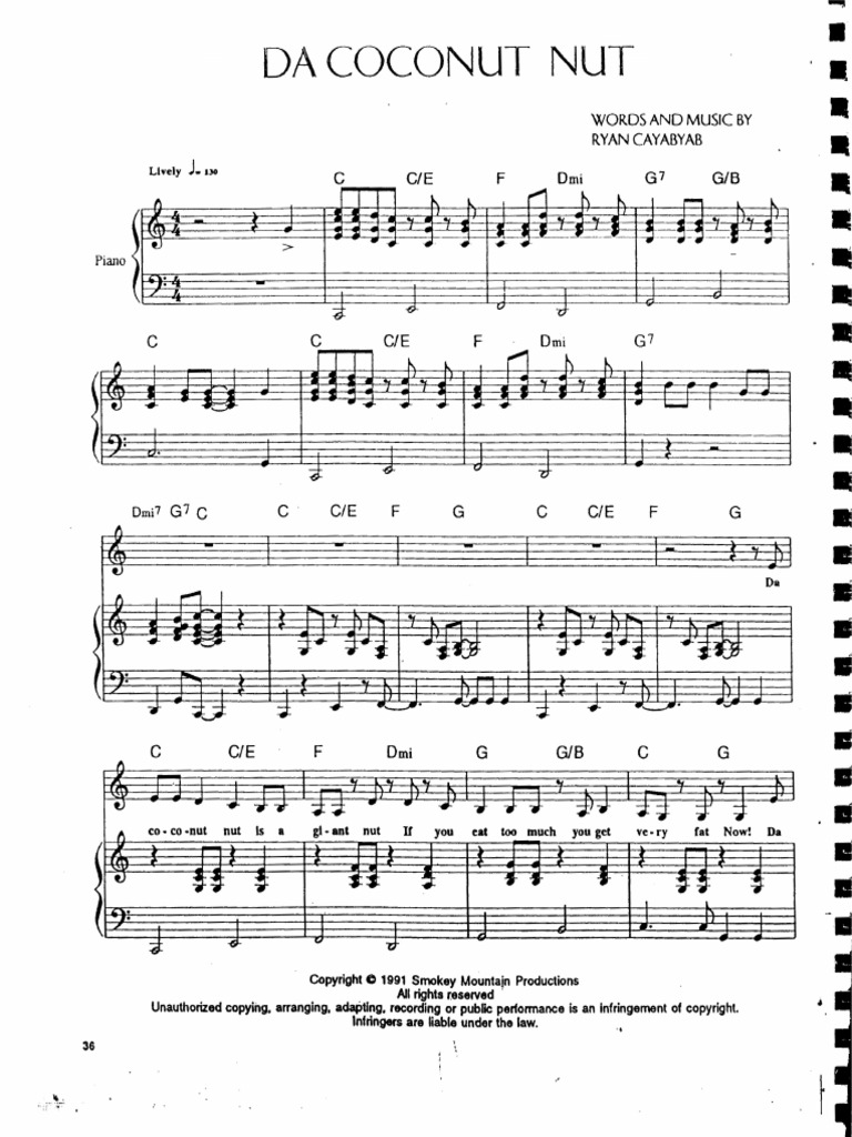 Da Coconut Nut | PDF