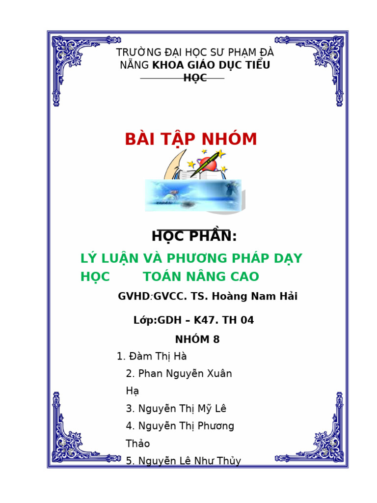GIAO-AN-DAY-HOC-PHAN-HOA-NHOM-8-LLPPDH-MON-TOAN | PDF