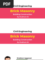 Types of Brick Bonds in Masonry Construction | PDF | Brick | Civil Engineering