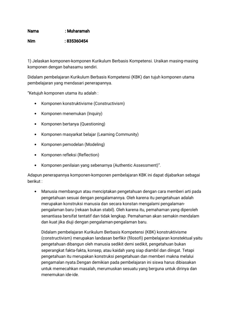 Tugas 1 Pgpaud | PDF