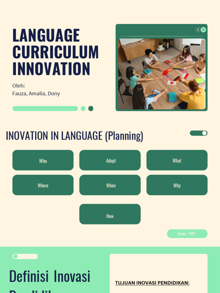 Curriculum Innovation | PDF