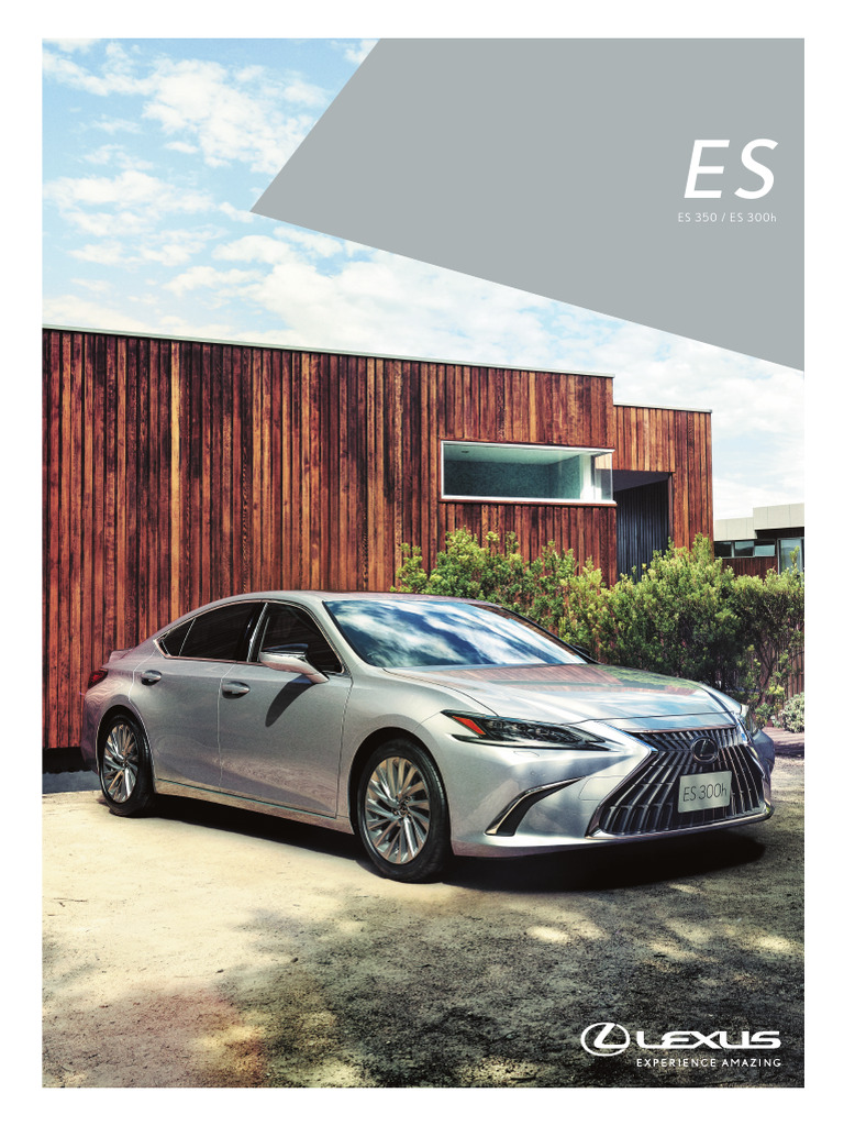 Lexus - ES - Brochure FA Ao 26sep22 4PM | PDF | Airbag | Lexus