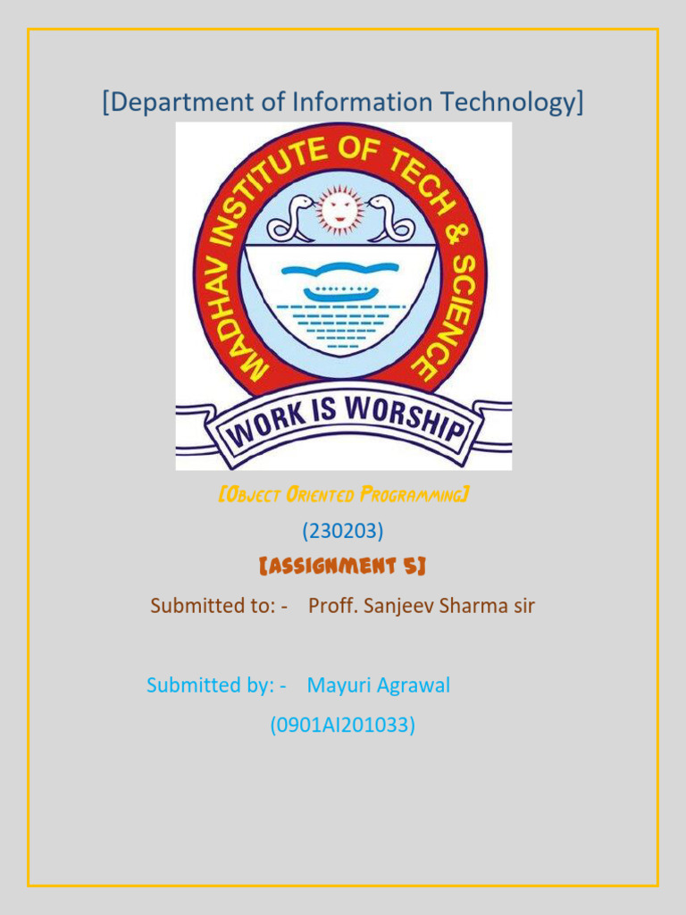 OOPs Assignment 5 Mayuri | PDF | Pointer (Computer Programming) | Parameter (Computer Programming)