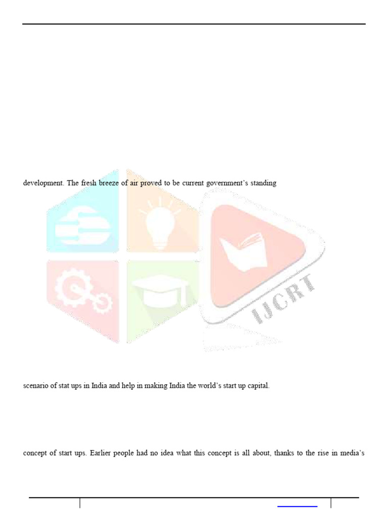 An Inside View in The Indian Start Ups | PDF | Startup Company | Small Business & Entrepreneurs