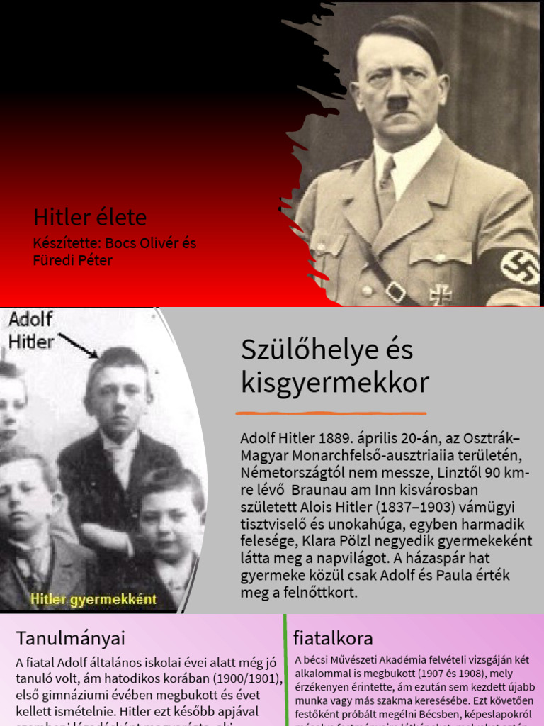 Hitler Élete | PDF