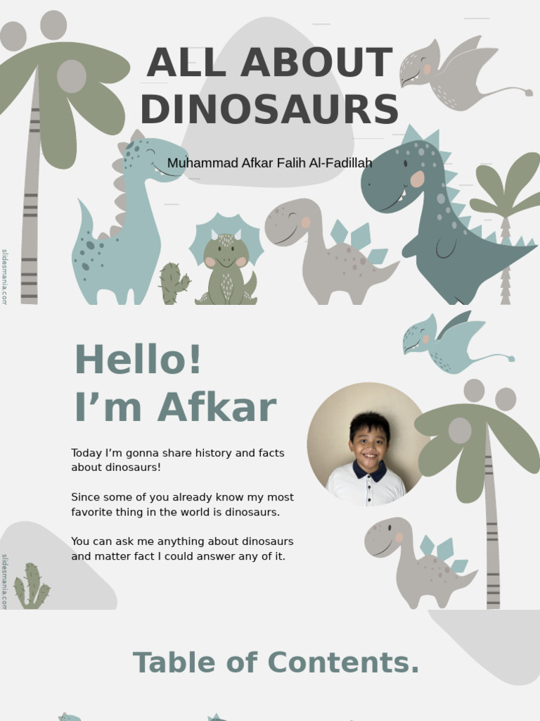 Dinosaurus Afkar NEW | PDF | Dinosaurs