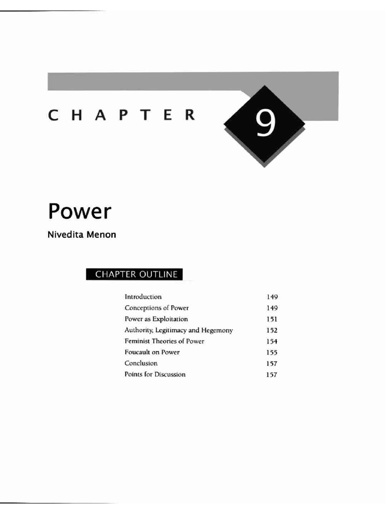 Power (Rajeev Bhargava & Ashok Acharya) | PDF