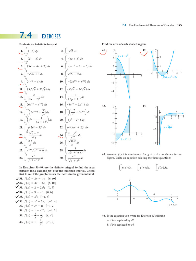 8.4 Definite Integral | PDF | Integral | Mathematical Analysis