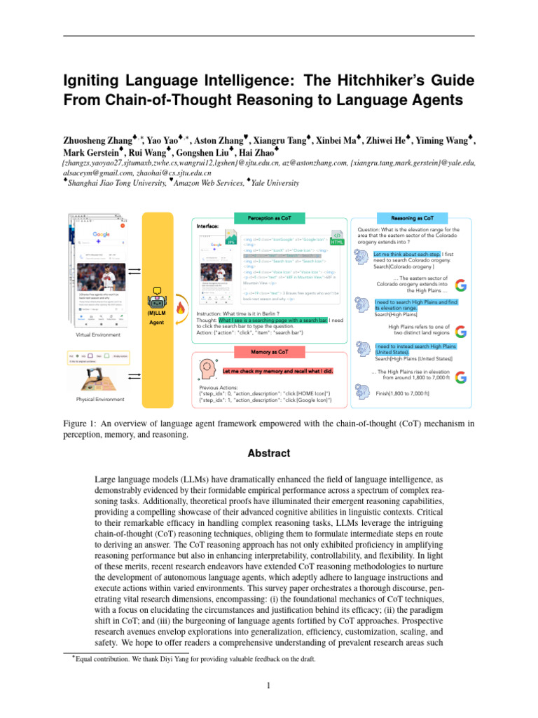 Igniting Language Intelligence: The Hitchhiker's Guide From Chain-of ...