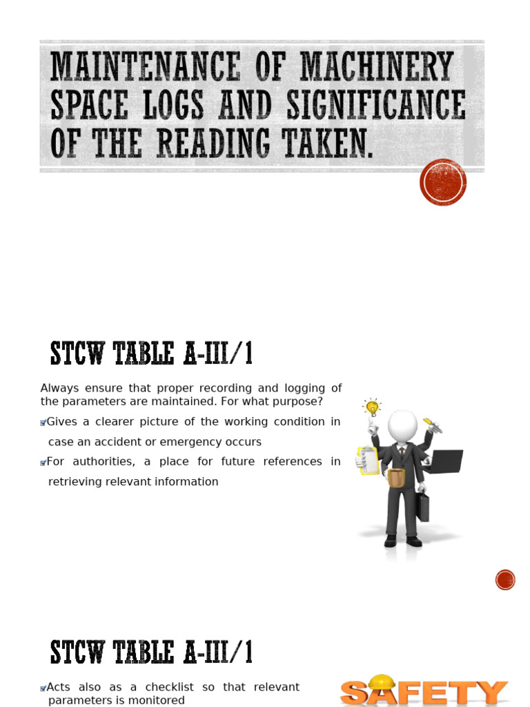 Essential Engine Room Log Book Practices | PDF | Pump | Mechanical ...