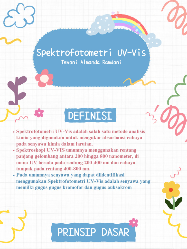 Spektrofotometri Uv-Vis | PDF