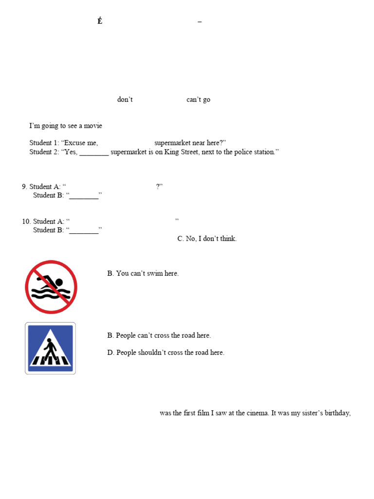 Đề KT giữa HK2 TA6 Smart World | PDF