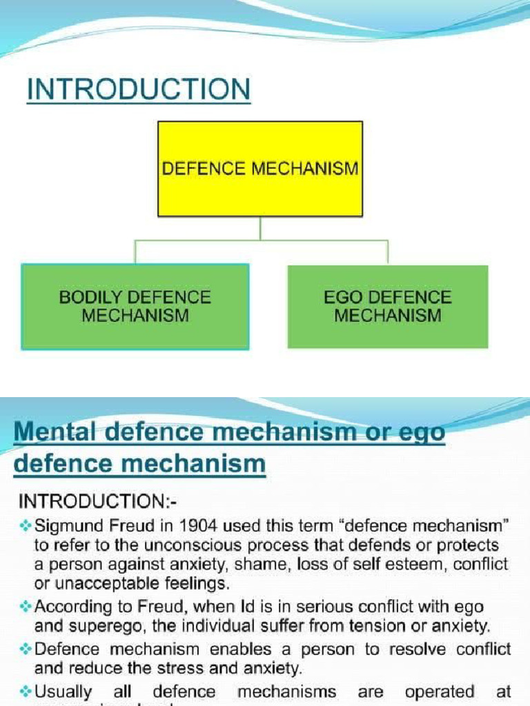 Defence Mechanism | PDF