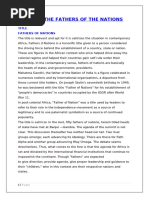 Father's of Nation Essays Questions and Answers PDF | PDF | Zimbabwe