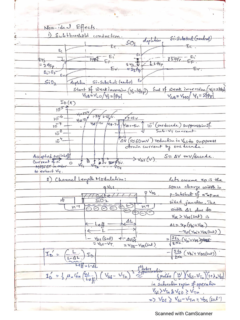 7.4. Short Channel Effect | PDF