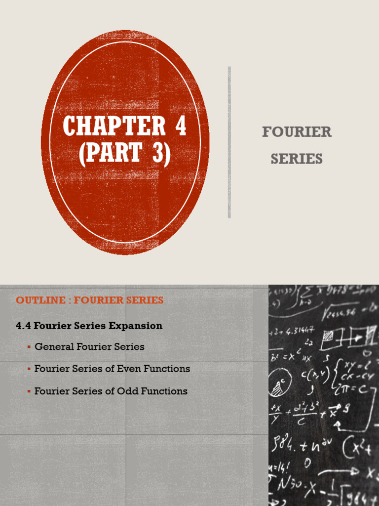 Fourier Series Expansion (Fourier Series of Even & Odd Function) | PDF ...