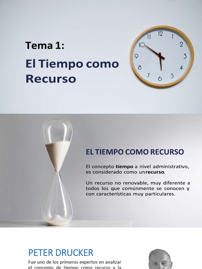 Administración Efectiva del Tiempo | PDF