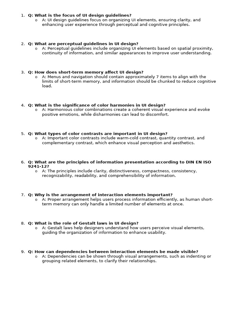 UcE Lect4 Summary | PDF