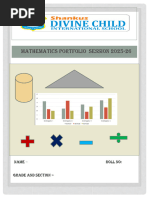 Mathematics Sba Cover Page | PDF