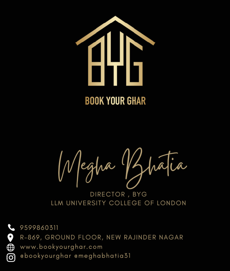Business Card Megha | PDF
