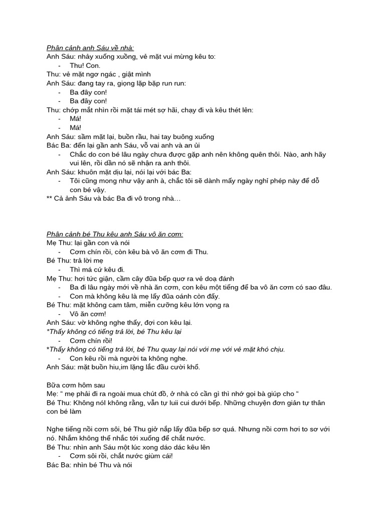 Script Scenario | PDF