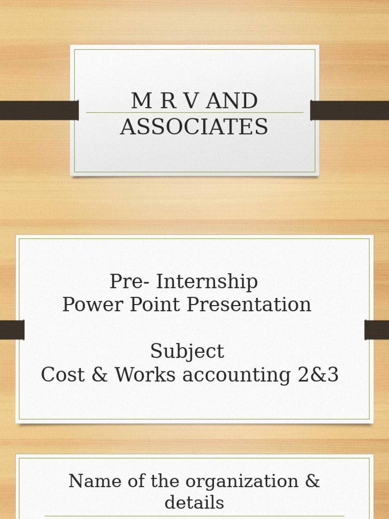College Internship2 | PDF | Accounting | Audit