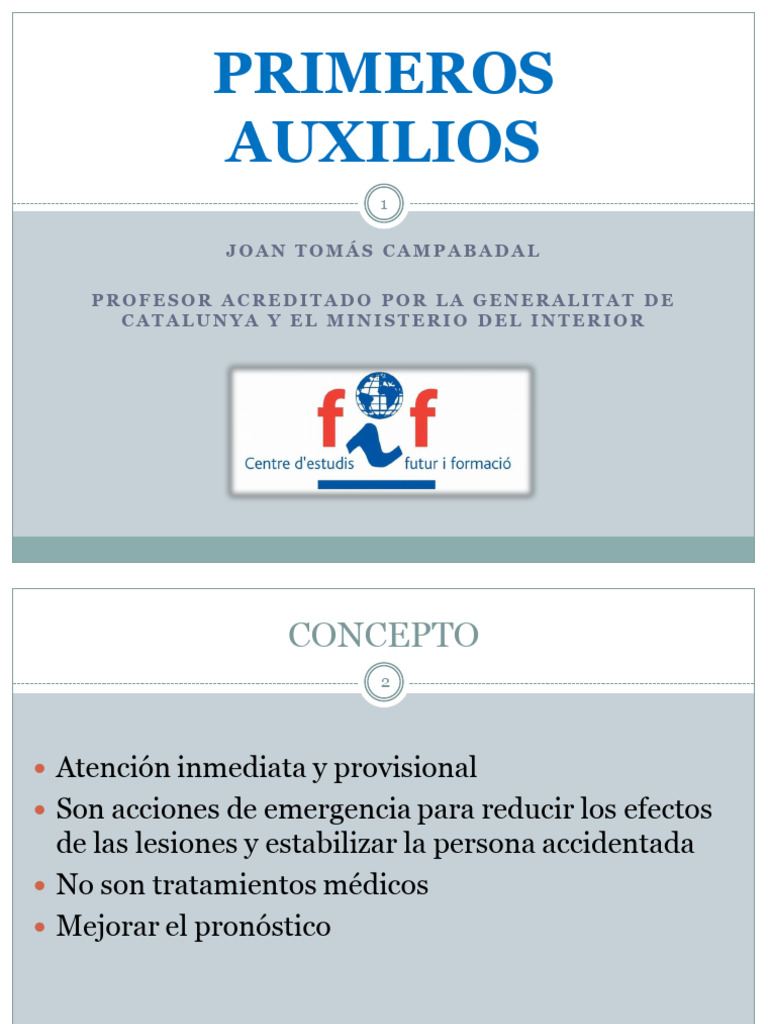 Primeros Auxilios Presentaci N 2021 | PDF | Epilepsia | Sangrado