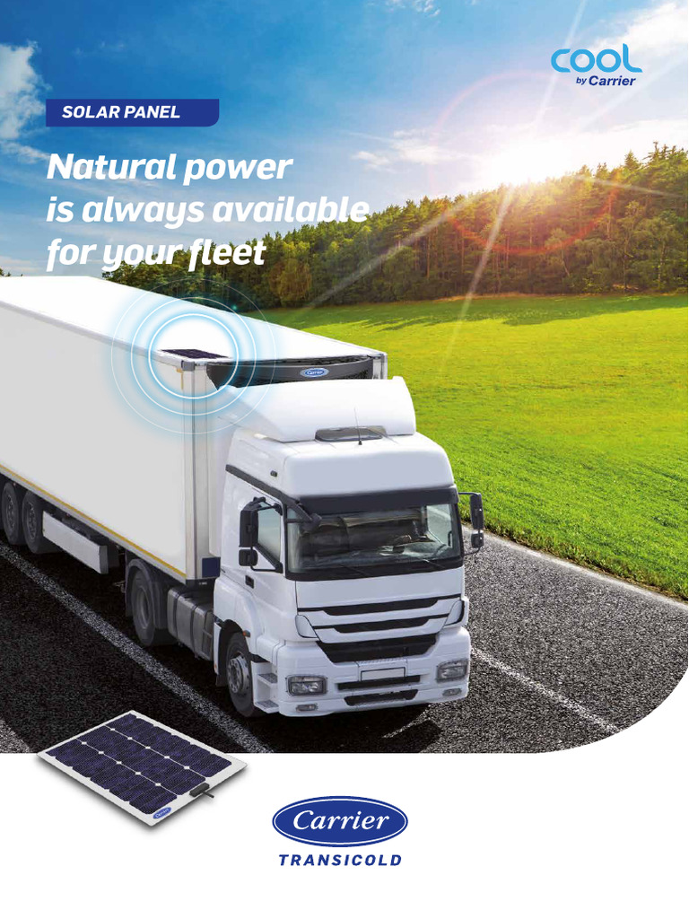 Carrier Transicold Solar Panel Benefits | PDF | Solar Panel | Efficient ...