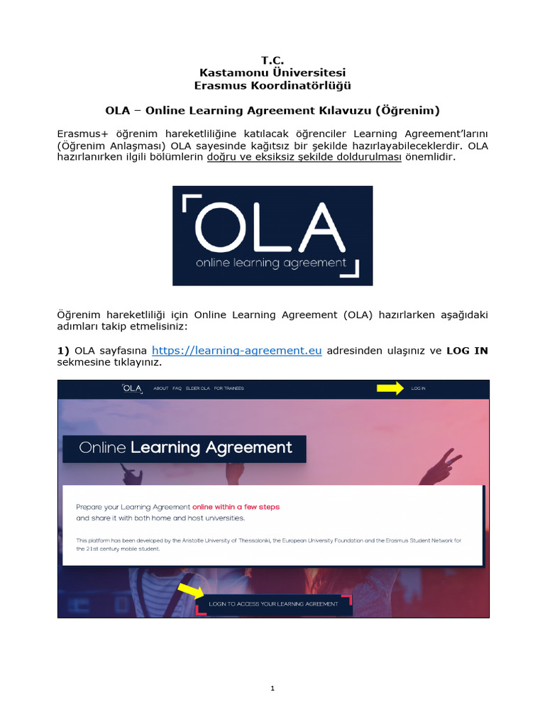 OLA Kilavuz Ogrenim | PDF
