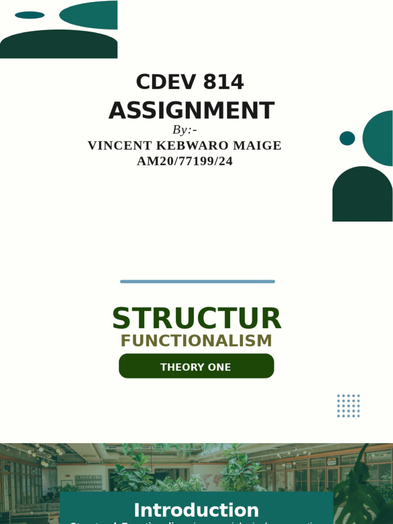 Kebwaro Cdev 814 Assignment | PDF | Social Psychology | Liberal Arts ...