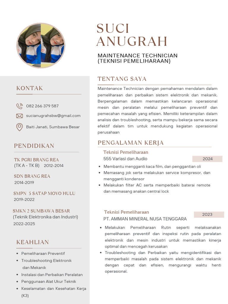 cv suci | PDF