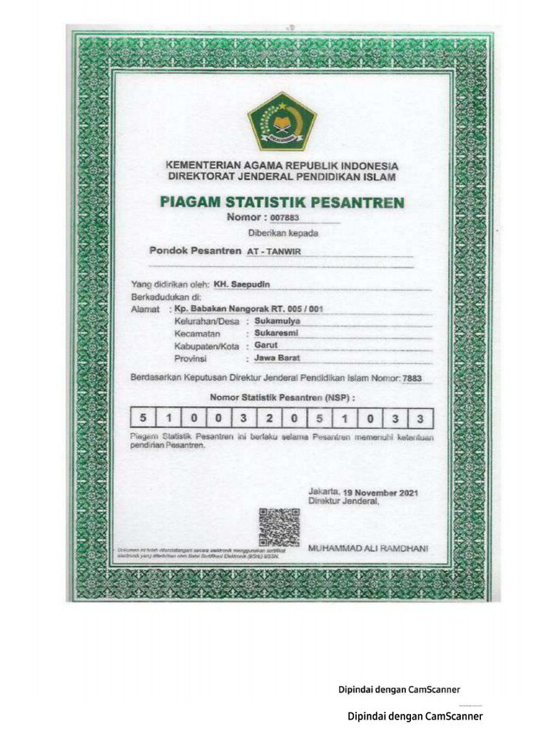 Ijin Operasional | PDF