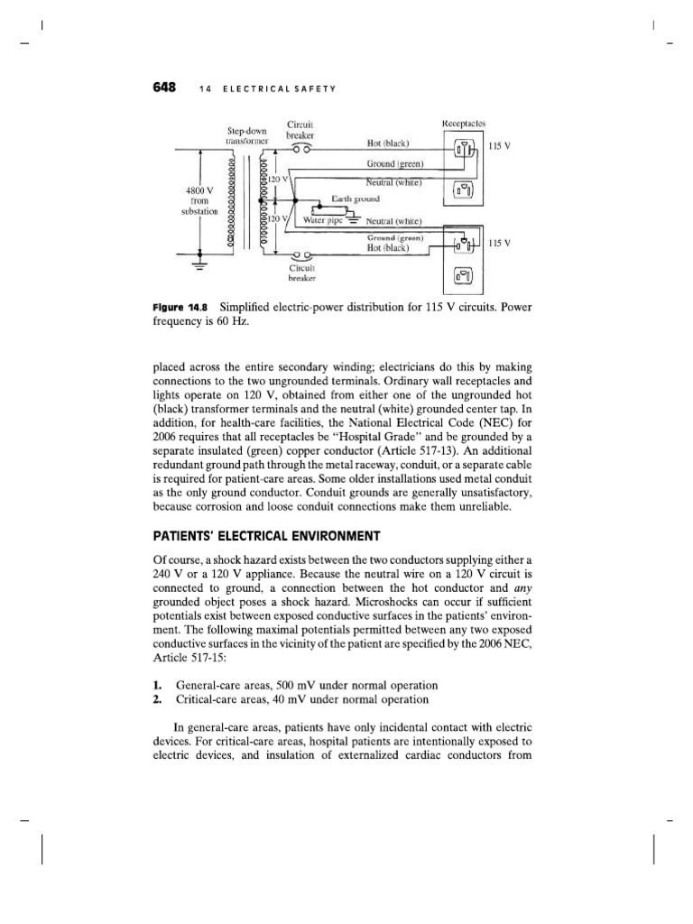 Patient Electrical Environment and Isolated Power System | PDF