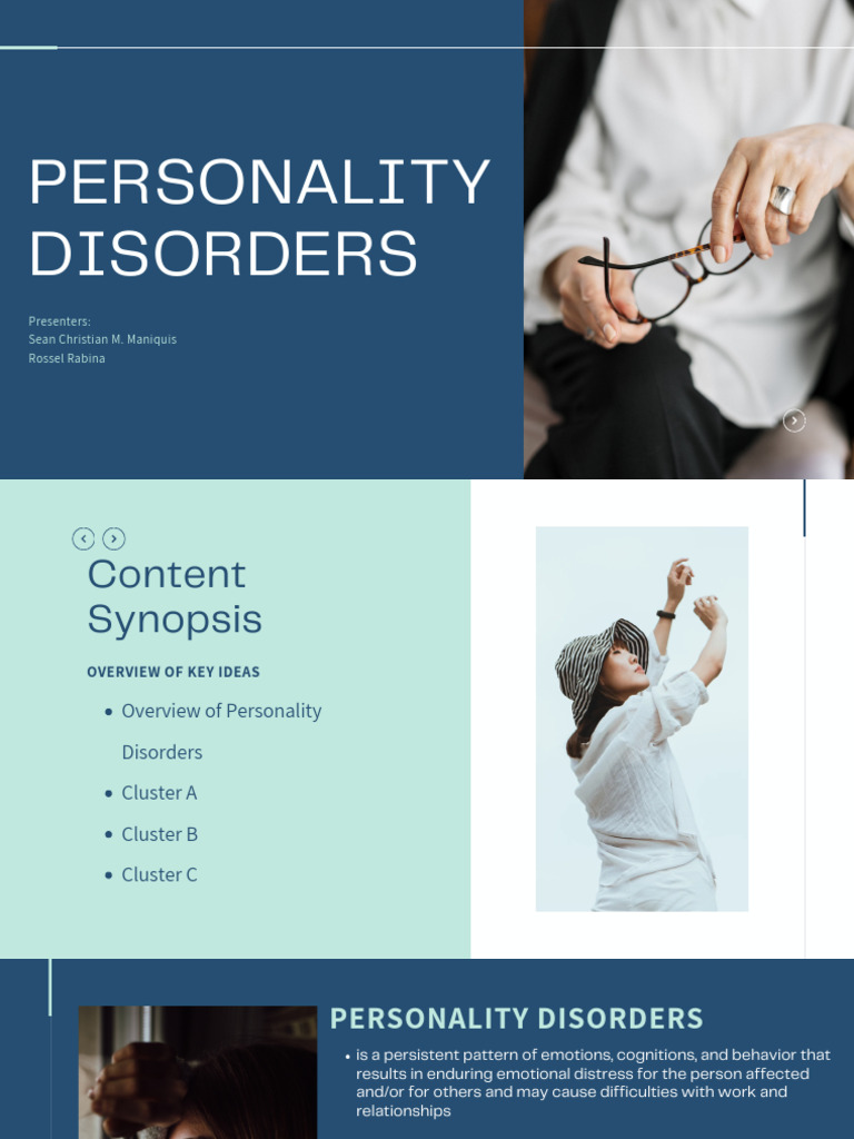 Overview of Personality Disorders | PDF | Personality Disorder | Mental ...
