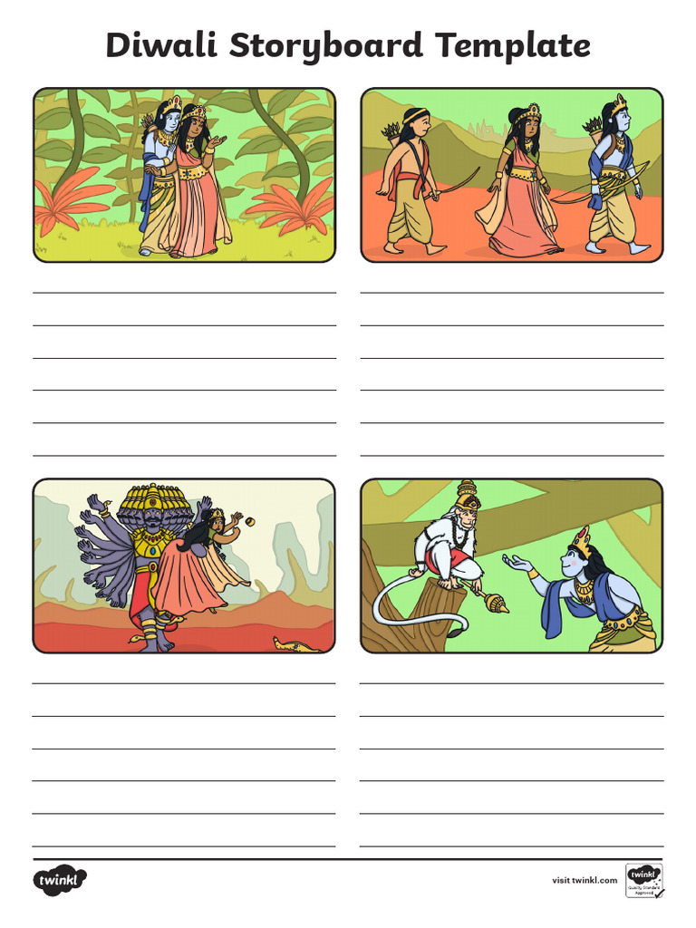 Rama and Sita Storyboard | PDF