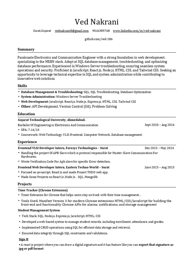 RenderCV EngineeringResumes Theme 1 | PDF | Java Script | Web Development