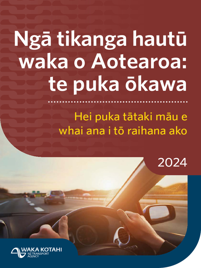 Nga Tikanga Hautu Waka o Aotearoa Te Puka Okawa Jul 2024 - Part1 | PDF ...