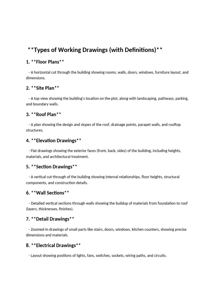 Types of Workin-WPS Officemicro | PDF | Building Engineering | Building ...
