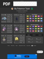 Marriland Team Builder For Pokémon Teams | PDF