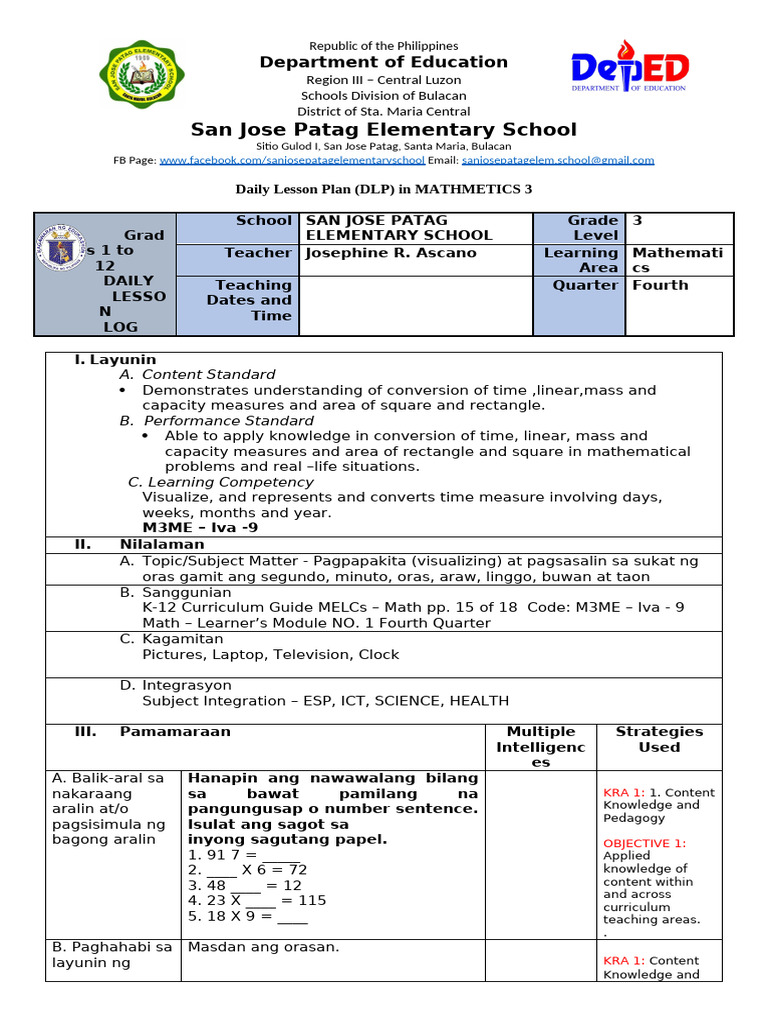 Cot4 - Math-Mam Jho Ascano | PDF
