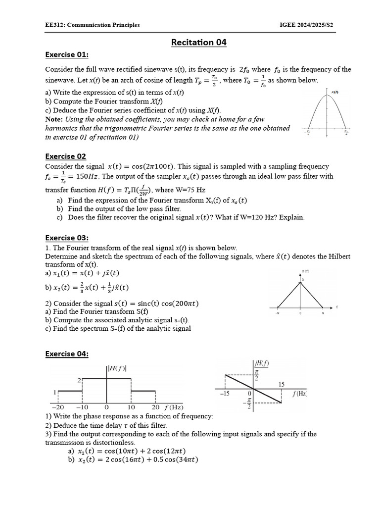 EE312 Recitation 04 | PDF