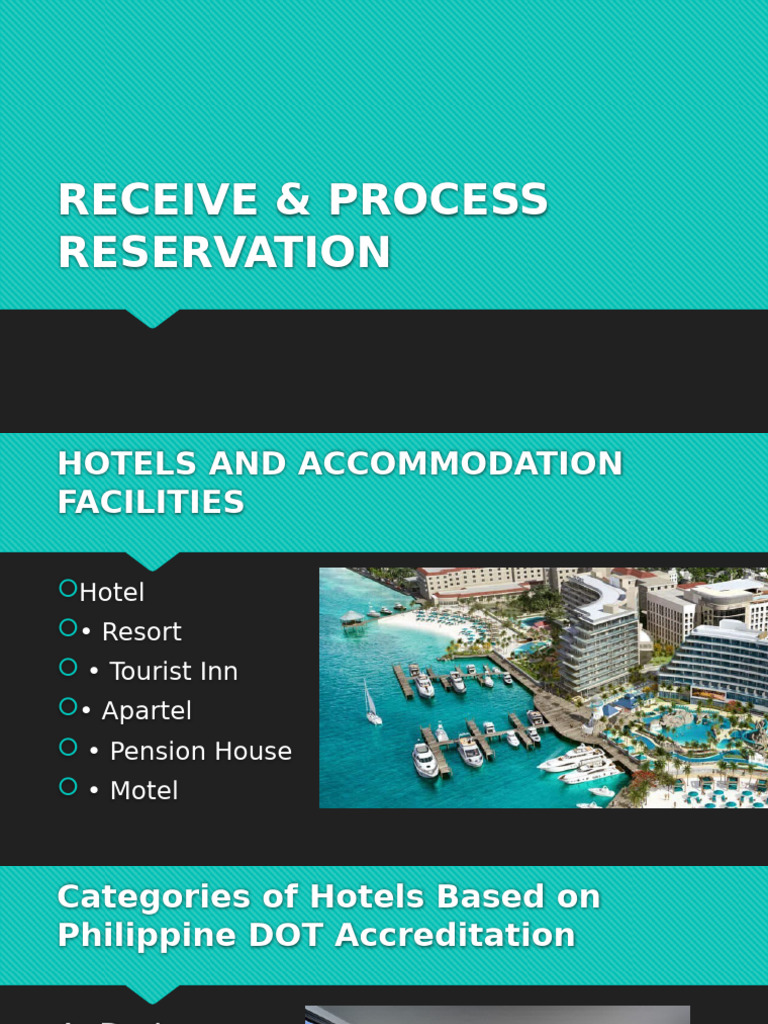 Receive & Process Reservation | PDF | Hotel | Credit Card