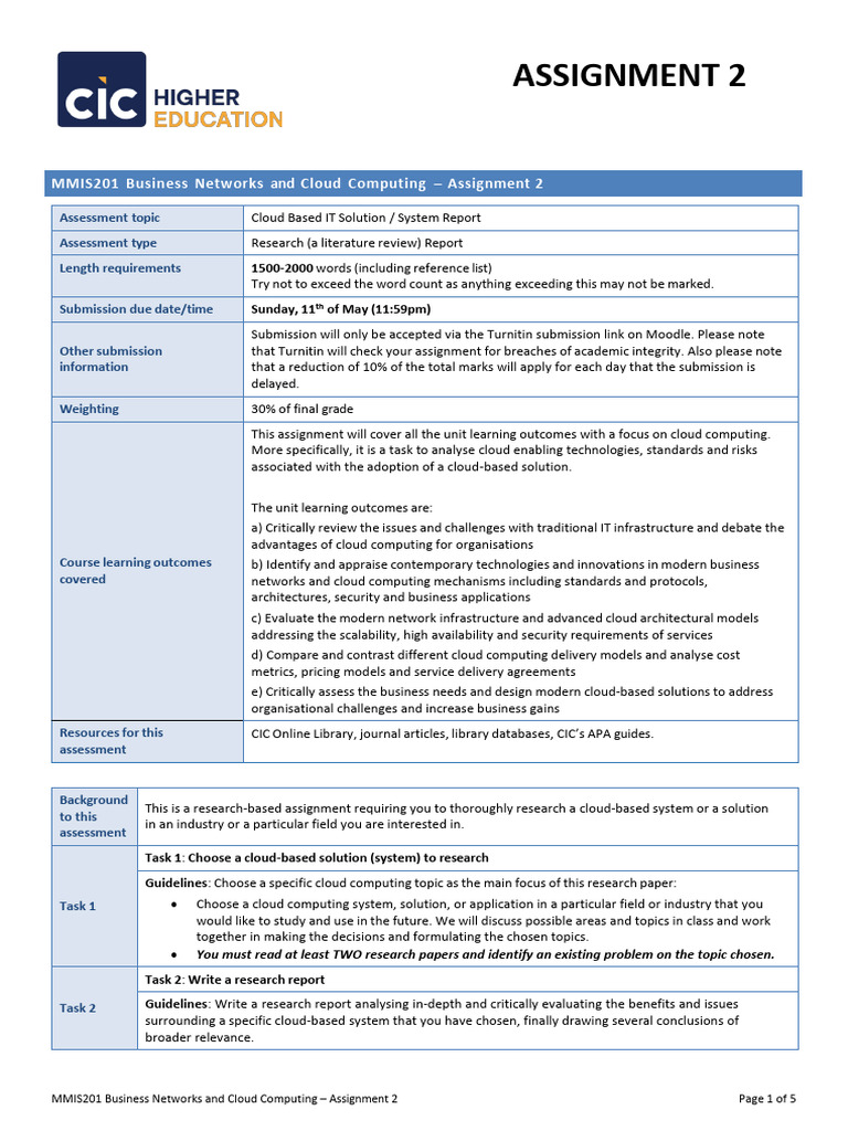 Cloud Computing System Research Report | PDF | Cloud Computing | Peer ...
