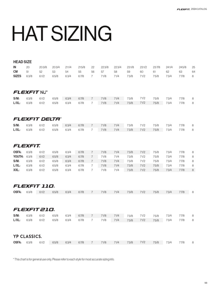 sizing-chart | PDF