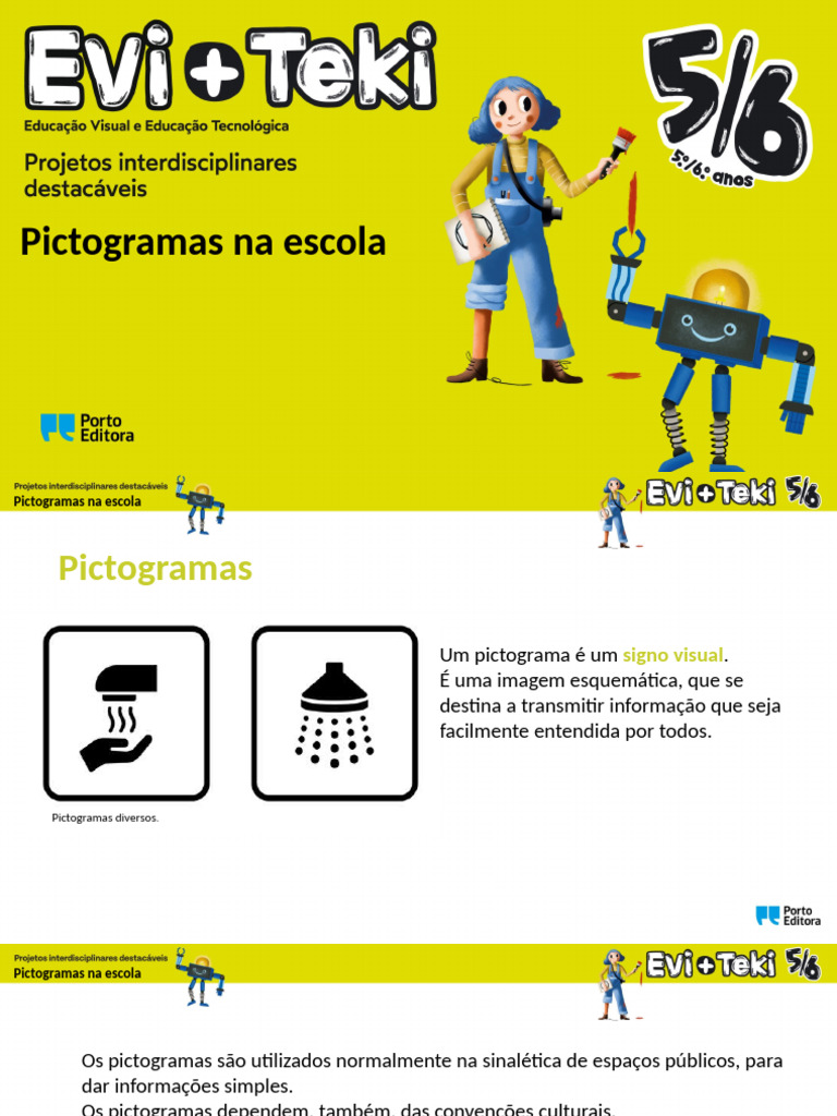 Pictogramas na Educação Infantil | PDF | Imagem | Madeira