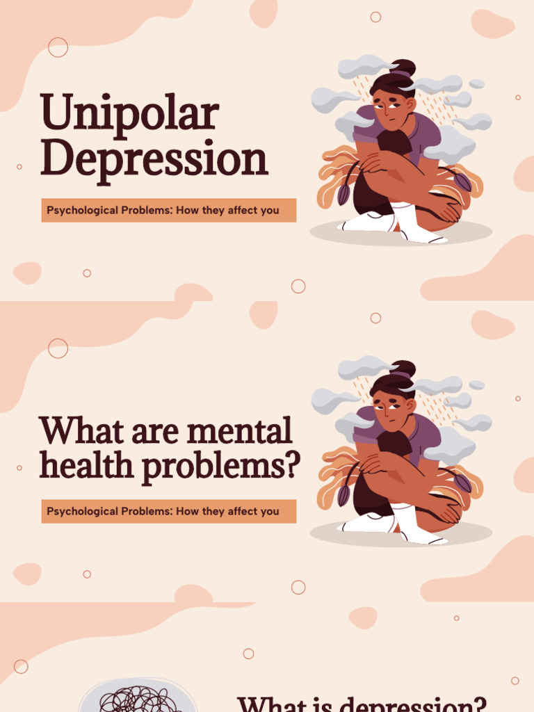 Unipolar Depression IOL Final-1 | PDF | Major Depressive Disorder ...