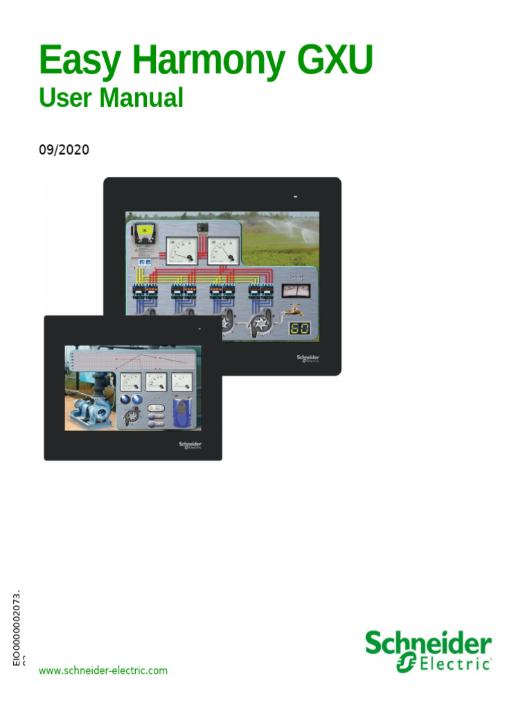 Manual de Uso Easy Harmony GXU | PDF | Usb | Electrical Connector
